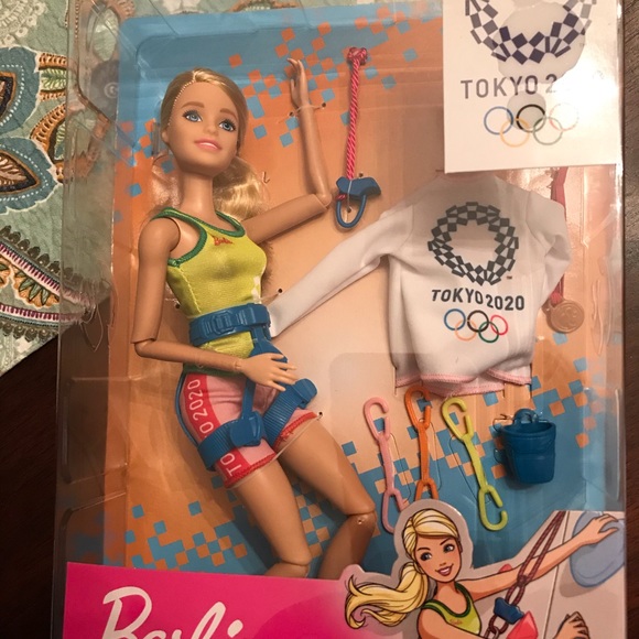 Mattel | Toys | Tokyo 220 Olympic Sport Climbing Barbie | Poshmark